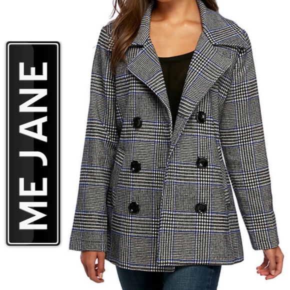 Me Jane | Jackets & Coats | Nwt Me Jane Wool Swing Peacoat Medium ...